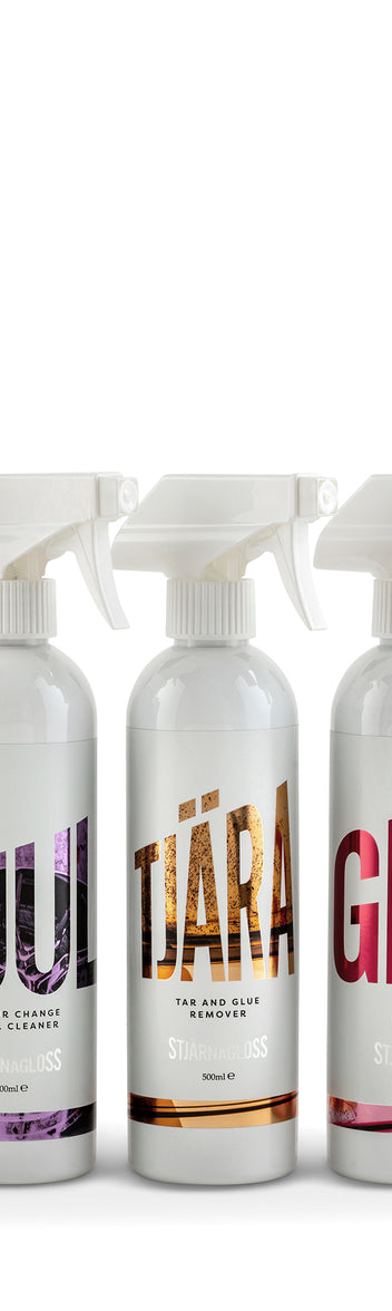 Decon Car Detailing Kit -TFR, Tar Remover, Wheel Cleaner, and Clay Kit